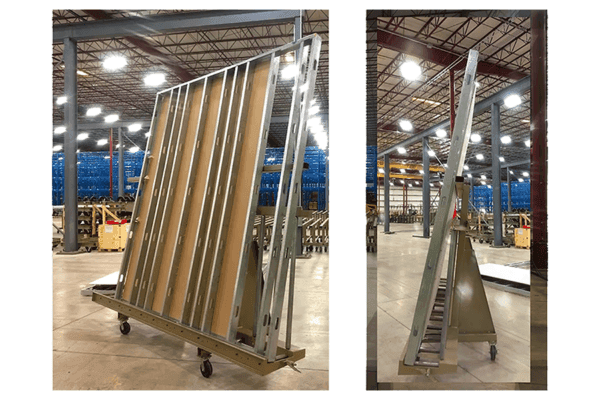 Vertical Panel Steel Cart in Nebraska | Triad Machines