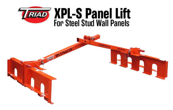 Steel Wall Panel Lift XPL-S | Triad Machines