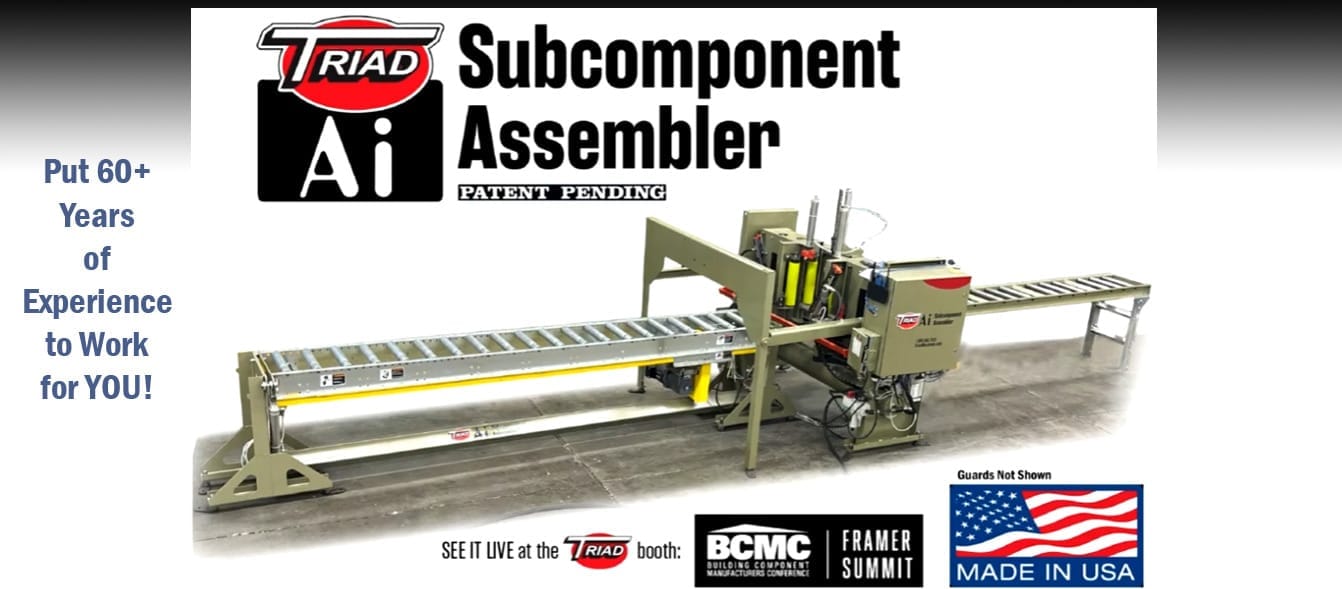 Automated Builder and Construction Machines | Triad Machines